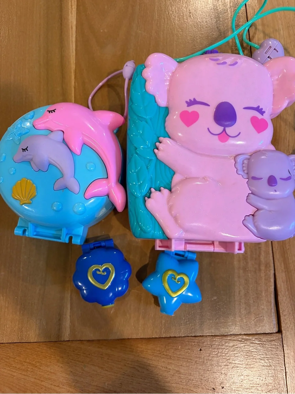 polly pocket | Toys | Polly Pocket Compact Playset Pink Blue Portable ...